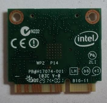 Intel Dual Band Wireless AC 7260 Mini PCIE Card, Computers & Tech ...