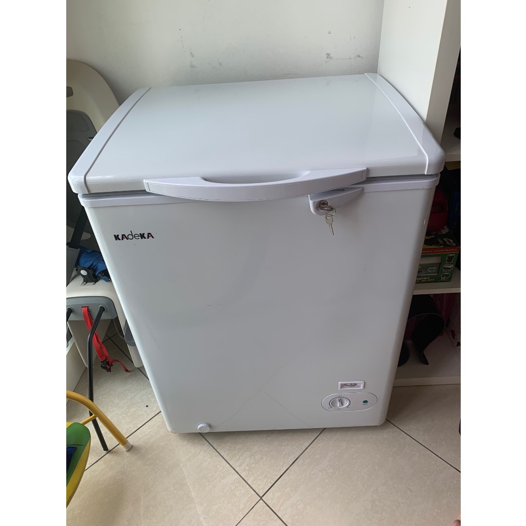 Kadeka chest freezer 108L, TV & Home Appliances, Kitchen Appliances ...
