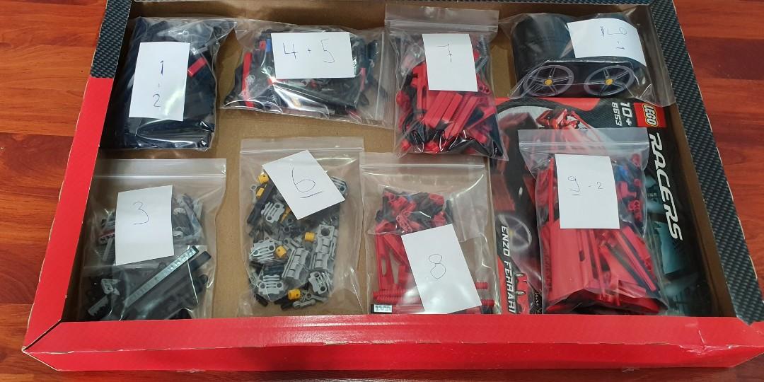 Lego 8653 Technic Enzo Ferrari, Hobbies & Toys, Toys & Games on Carousell