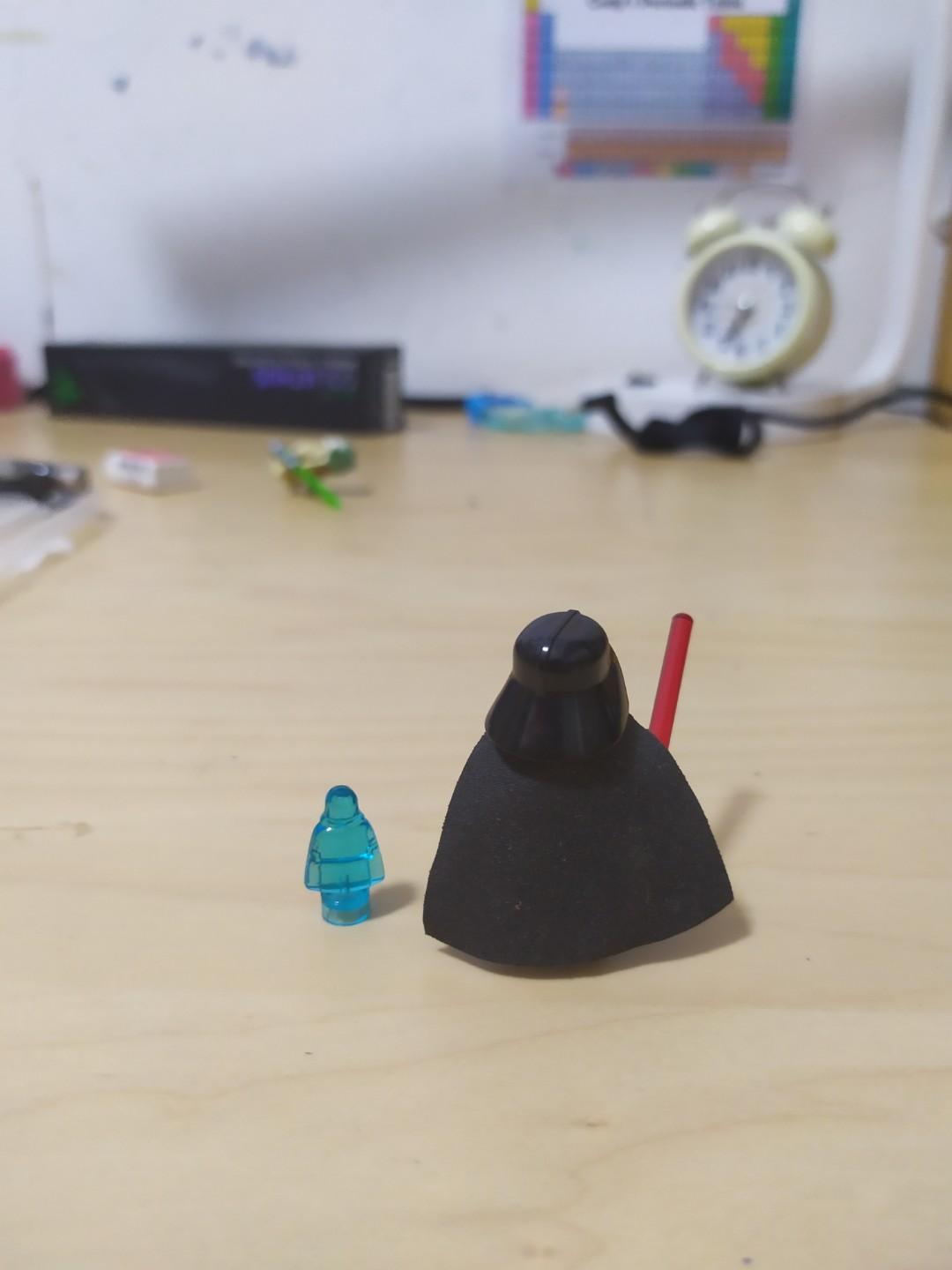 Lego Star Wars Darth Vader with Palpatine Hologram, Hobbies & Toys ...