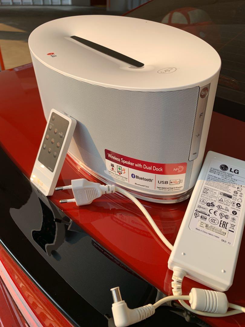 LG Docking Speaker. Duo Dock iOS & Android, Audio, Portable Audio ...