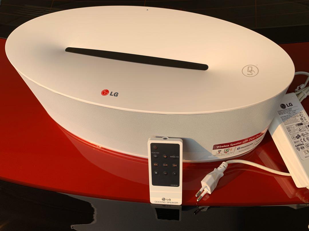 LG Docking Speaker. Duo Dock iOS & Android, Audio, Portable Audio ...