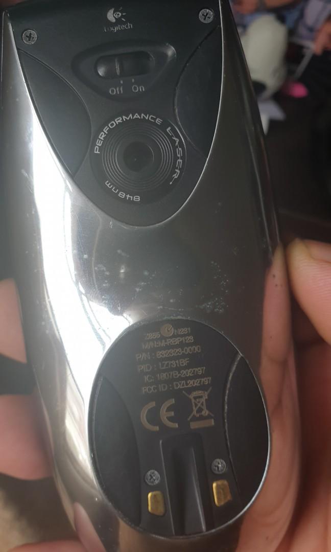 Logitech MX Air Rechargeable Cordless Air Mouse Sale or Swap Negotiable ...