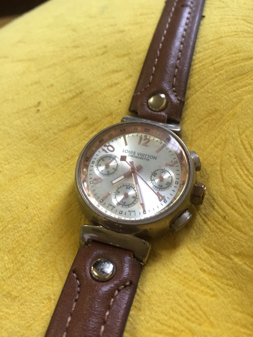Louis Vuitton chronometer watch, Luxury, Watches on Carousell