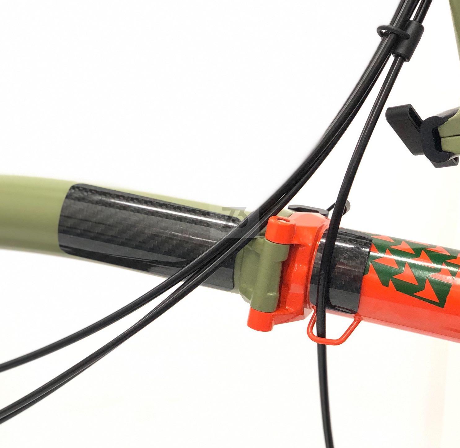 C82 - Main Frame Carbon Protector For Brompton, Sports Equipment ...