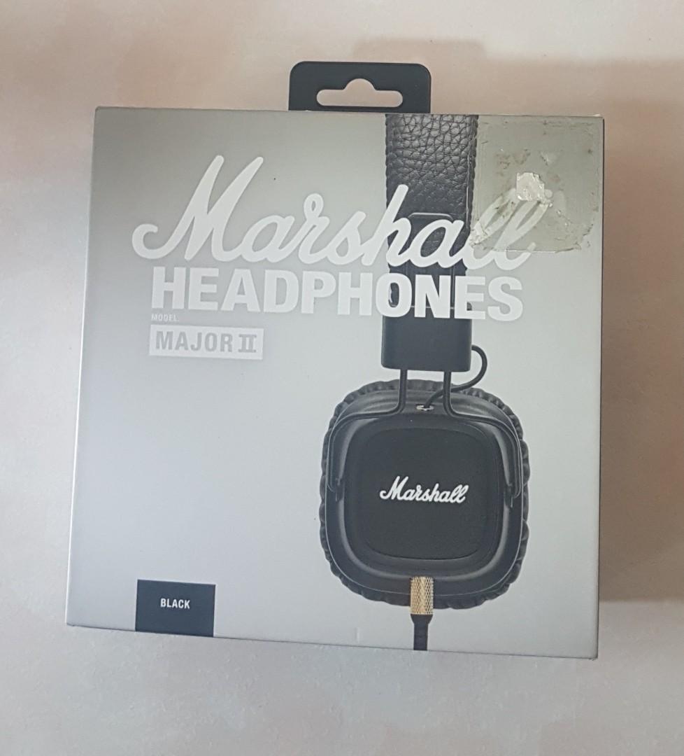 Marshall Major II Headphones, Audio, Headphones & Headsets on Carousell