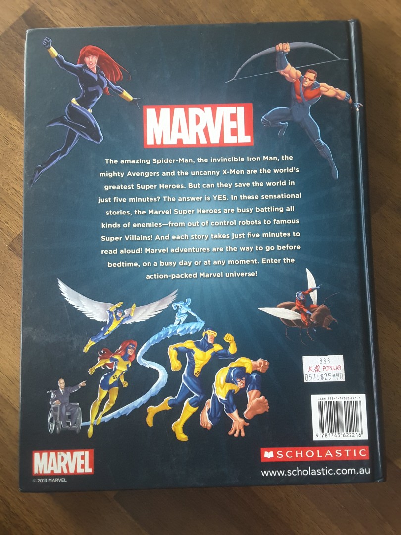 Marvel Avengers - 5 Minute Marvel Stories, Hobbies & Toys, Books ...