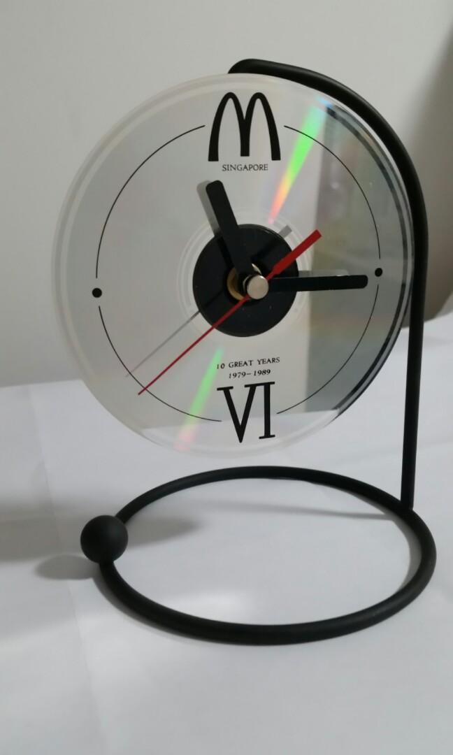 McDonald's 10 Great Years (1979-1989) Clock, Hobbies & Toys ...