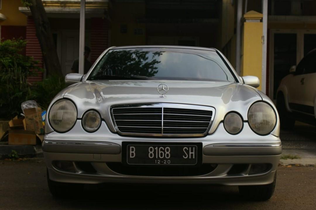 Mercedes Benz E260 W210 Elegance 2000 Facelift, Mobil & Motor, Mobil untuk Dijual di Carousell