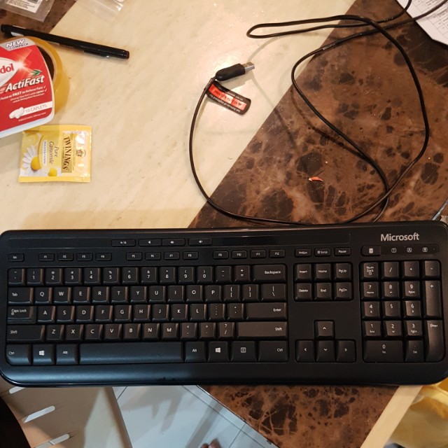 Microsoft Keyboard, Computers & Tech, Parts & Accessories, Computer ...