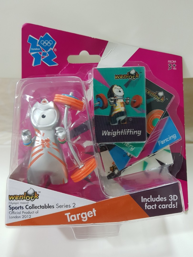 Official London 2012 Olympic Mascot Wenlock Collectable Mini Sports ...