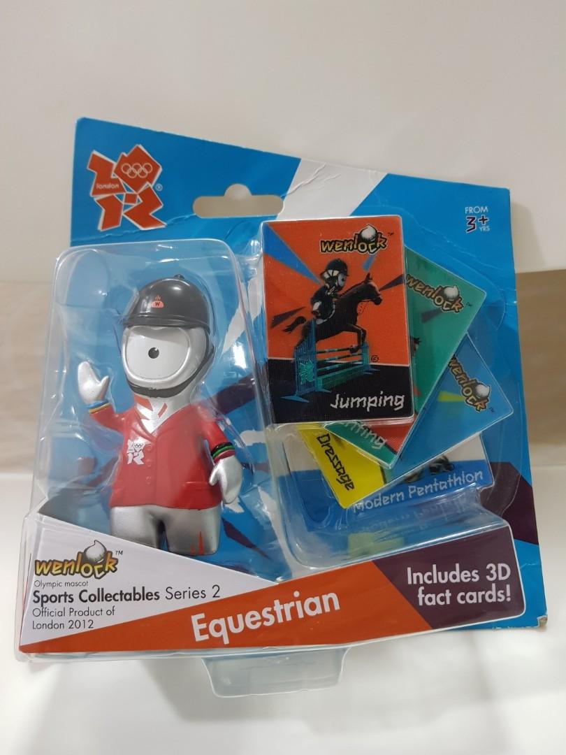 Official London 2012 Olympic Mascot Wenlock Collectable Mini Sports ...