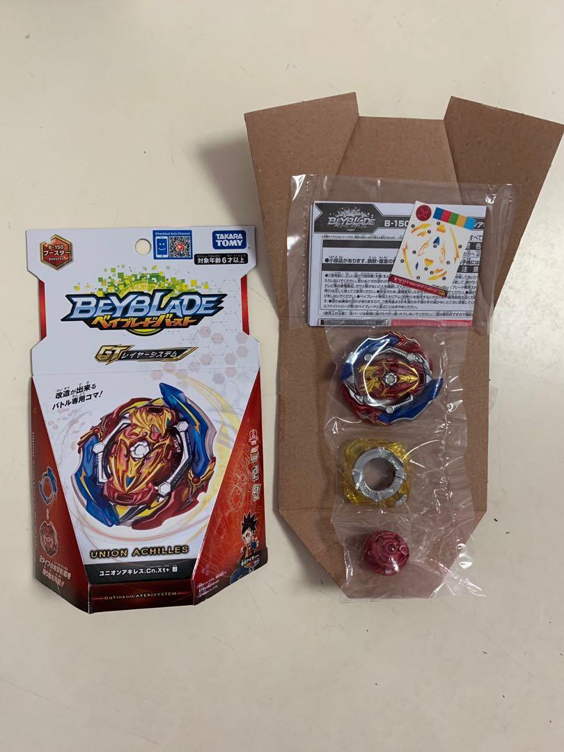 Original Takara Tomy Beyblade Burst (B150) GT Union Achilles, Hobbies ...