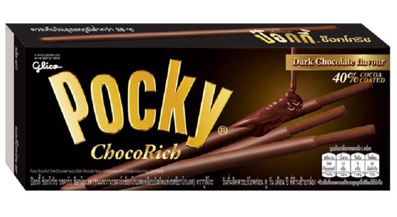 Pocky Chocorich Dark Chocolate, Food & Drinks, Packaged & Instant Food ...