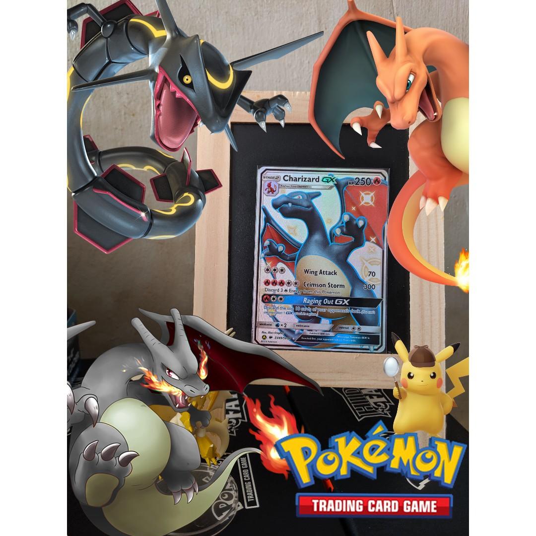 Pokemon Hidden Fates Shiny Charizard GX, Hobbies & Toys, Toys & Games ...