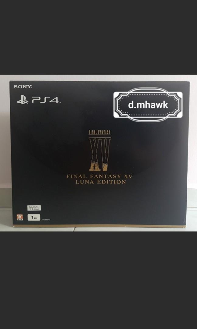 Ps4 Slim FFXV Luna Edition, Video Gaming, Video Game Consoles ...