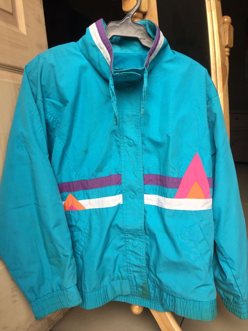 Retro Multi-Colored Jacket, Men's Fashion, Coats, Jackets and Outerwear ...