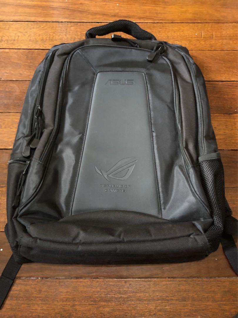 ROG laptop backpack, Men's Fashion, Bags, Backpacks on Carousell