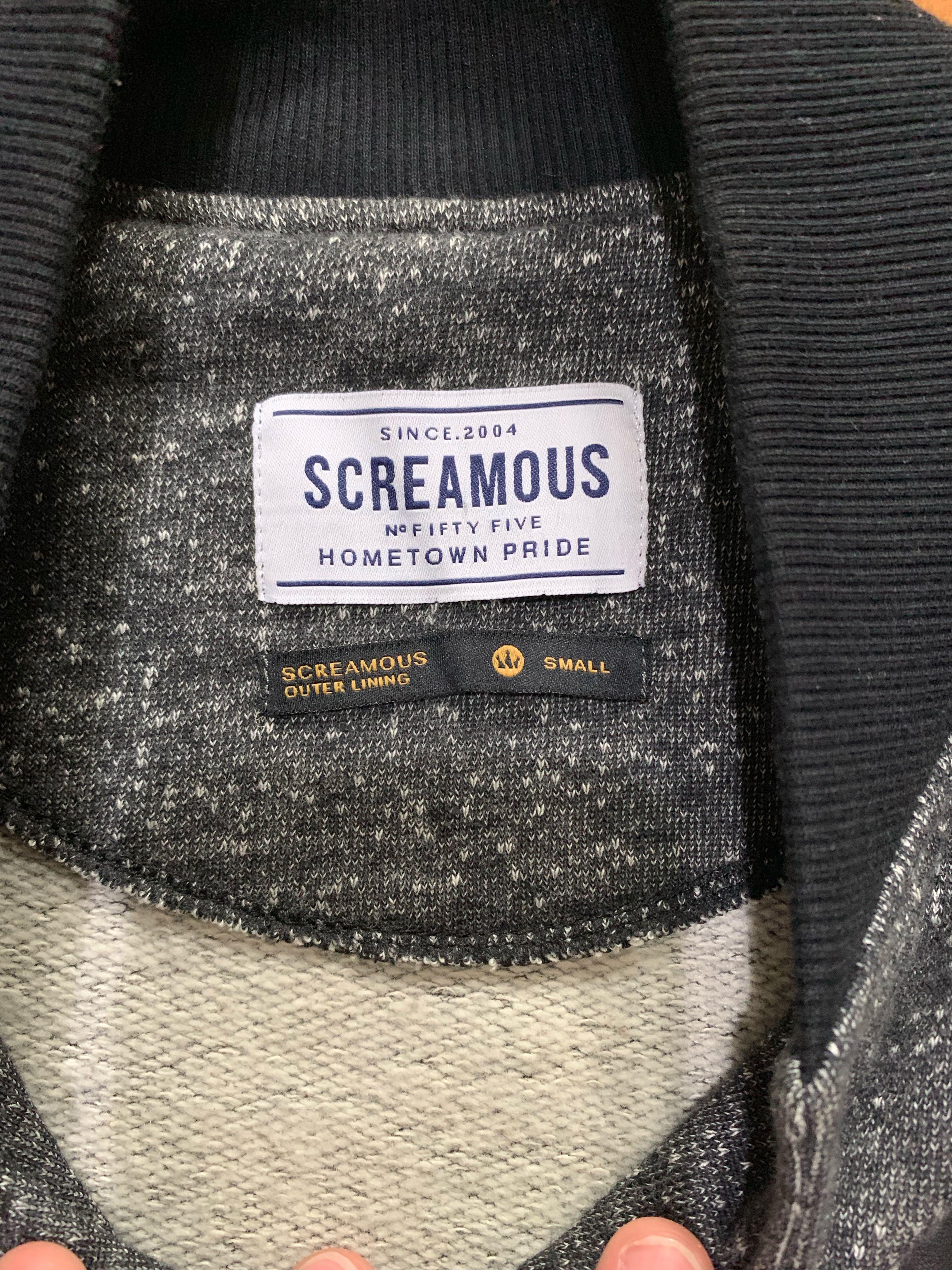 Screamous Varsity Jacket, Men's Fashion, Coats, Jackets and Outerwear ...