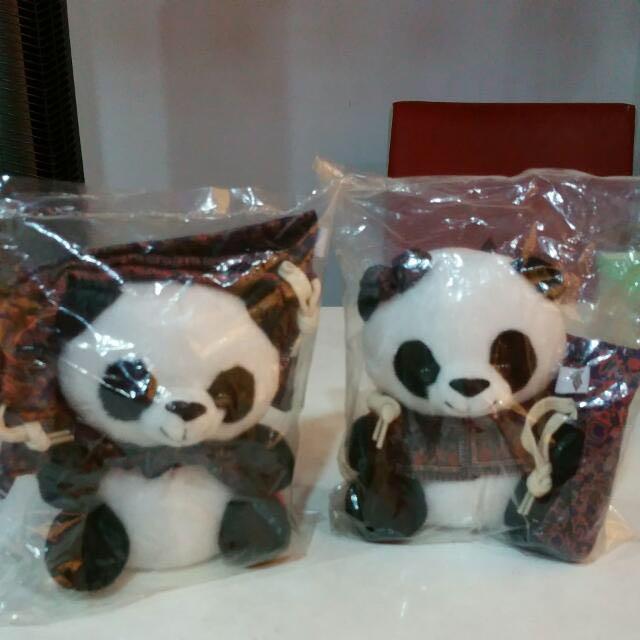SIA Panda Plush Toy ( Kai Kai & Jia Jia), Hobbies & Toys, Toys & Games ...
