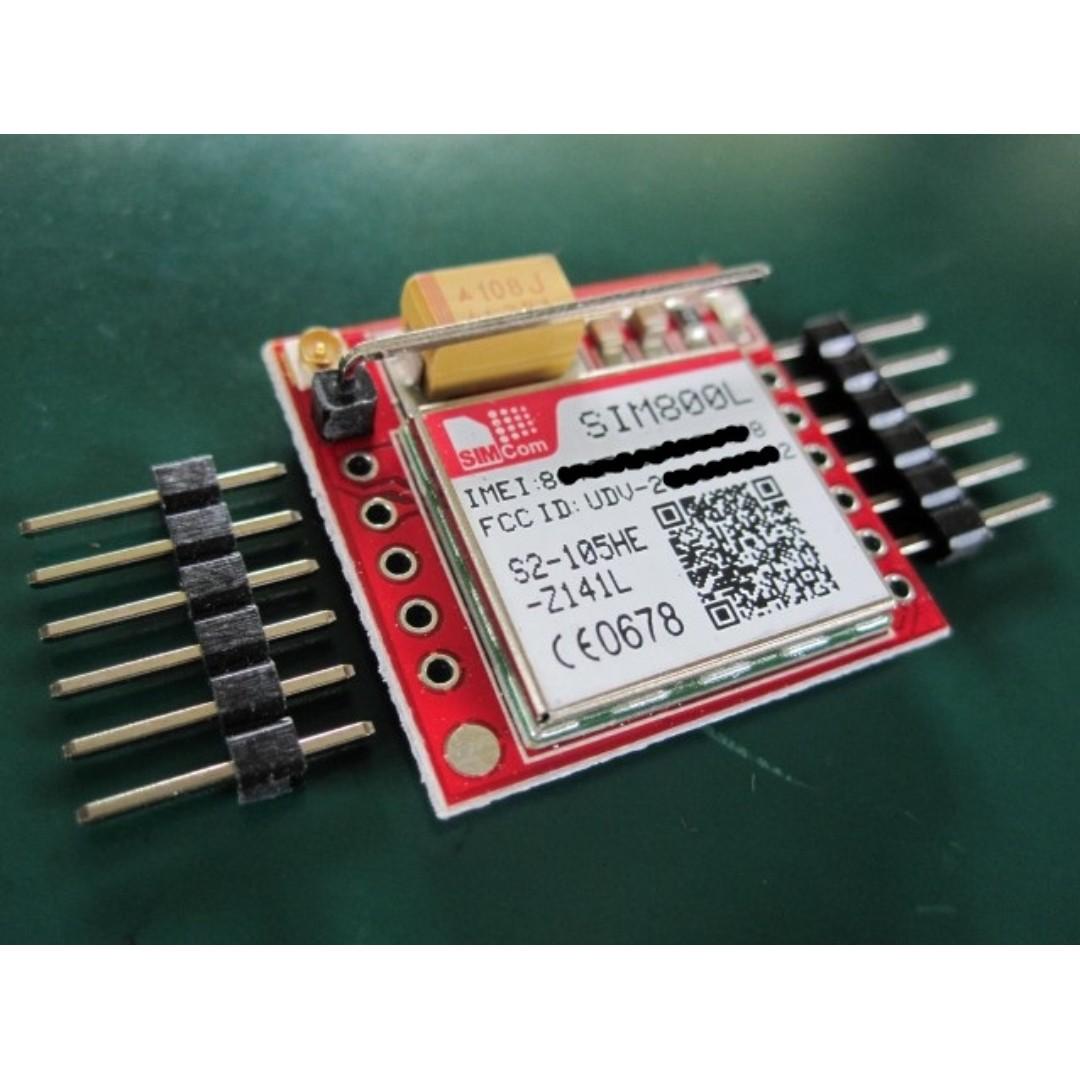 SMALLEST SIM800L GPRS GSM MODULE MICROSIM CARD CORE BOARD, Computers ...