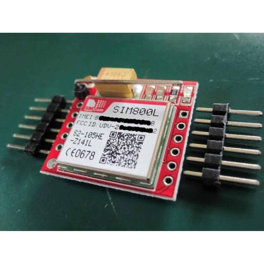 SMALLEST SIM800L GPRS GSM MODULE MICROSIM CARD CORE BOARD, Computers ...