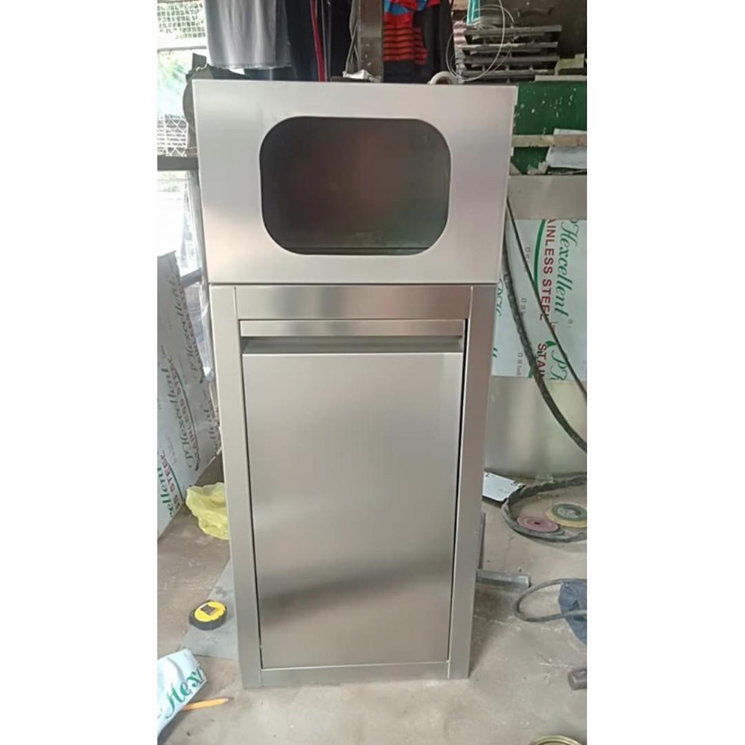 Stainless waste segregation, Furniture & Home Living, Home Improvement ...