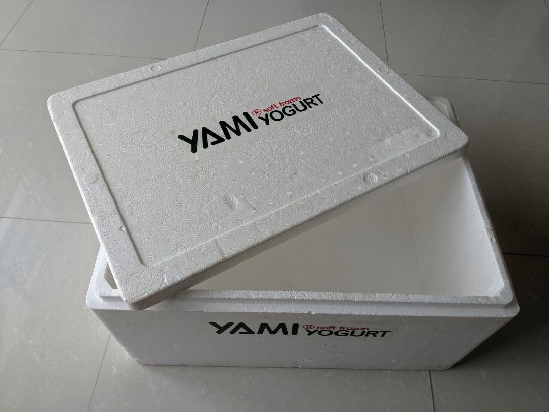 Styrofoam Box with cover, Everything Else on Carousell