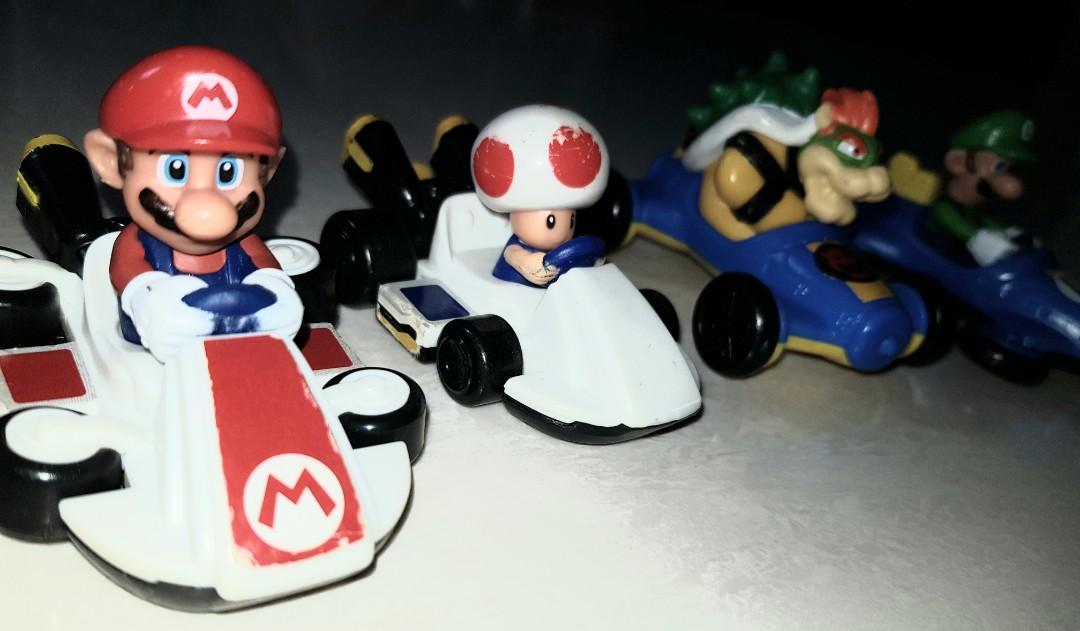 Super Mario racing car, Hobbies & Toys, Toys & Games on Carousell