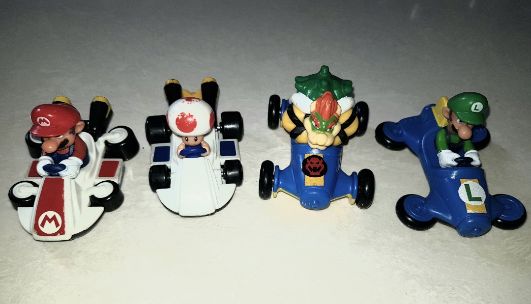 Super Mario racing car, Hobbies & Toys, Toys & Games on Carousell