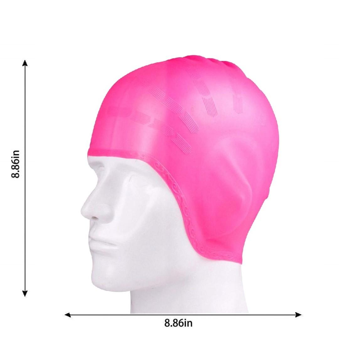 Swim Cap - Pink, Sports Equipment, Sports & Games, Water Sports on ...