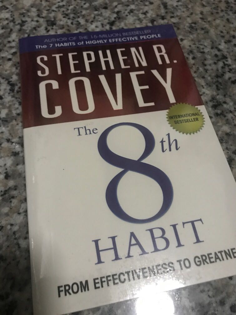 The 8th Habit by Stephen R. Covey, Hobbies & Toys, Books & Magazines ...