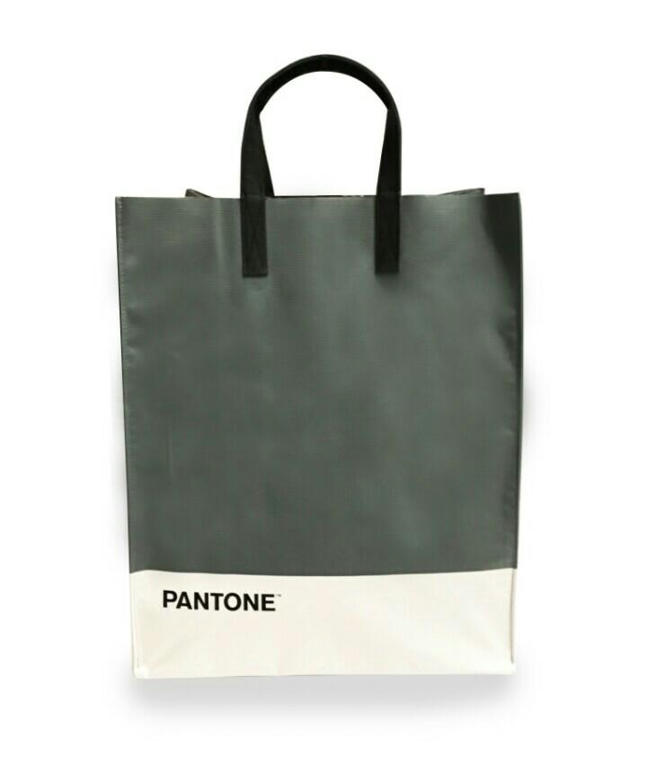 Tote Pantone Bag (GREY/NAVY/GREEN), Luxury, Bags & Wallets on Carousell