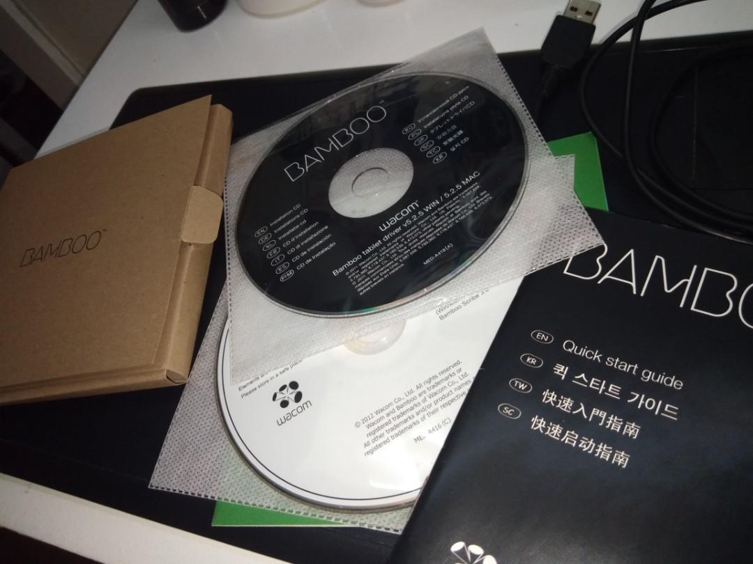 WACOM Bamboo Capture Pen and Touch Tablet [CTH470], Computers & Tech ...