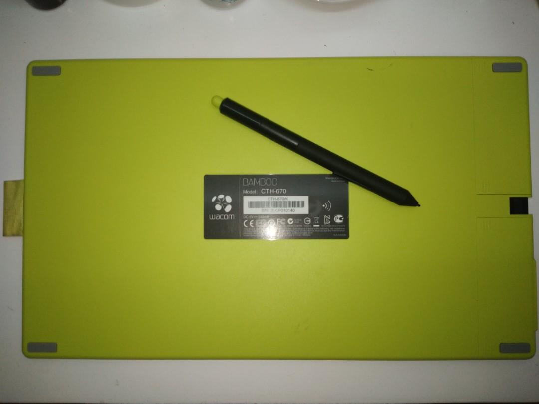 WACOM Bamboo Capture Pen and Touch Tablet [CTH470], Computers & Tech ...