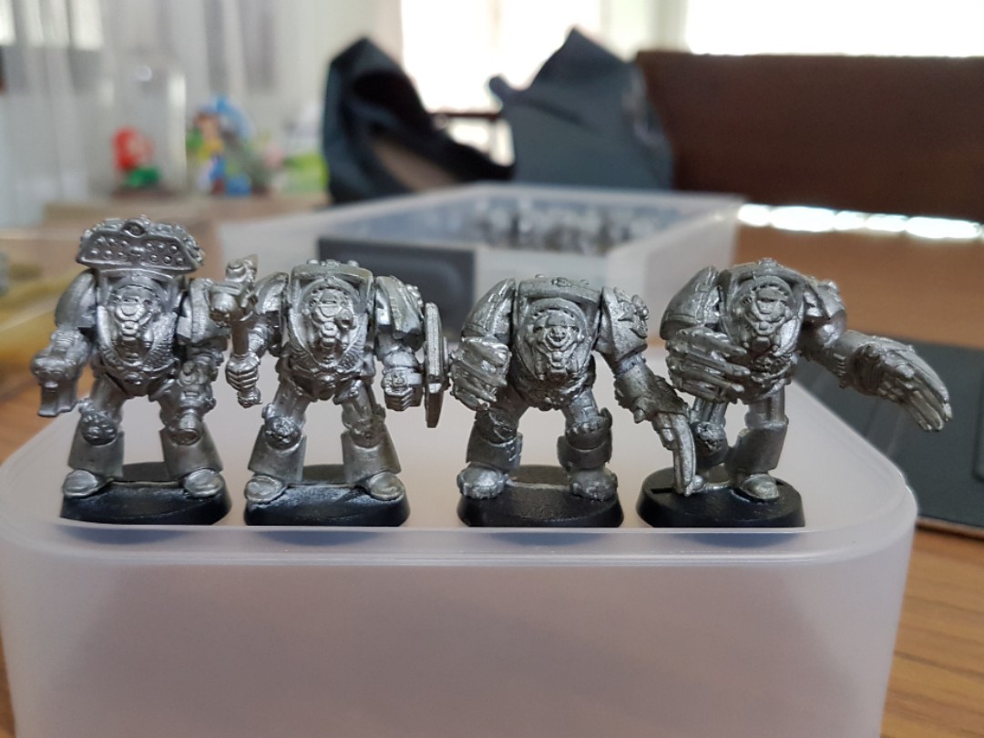 Warhammer 40K Kill Team Terminators x4 Metal OOP, Hobbies & Toys, Toys ...
