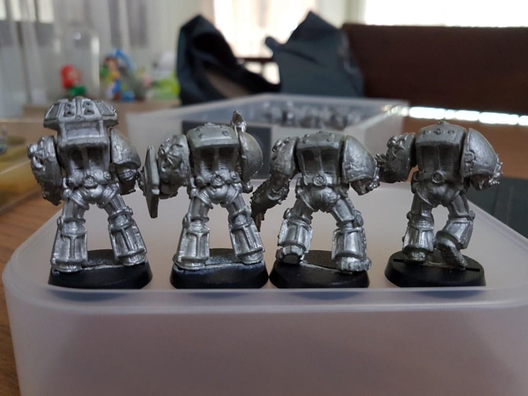 Warhammer 40K Kill Team Terminators x4 Metal OOP, Hobbies & Toys, Toys ...