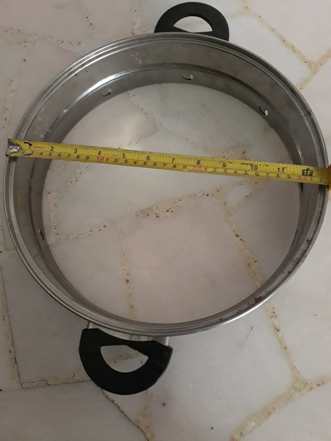 Wok height extender with adjustable steam valves, Furniture & Home ...