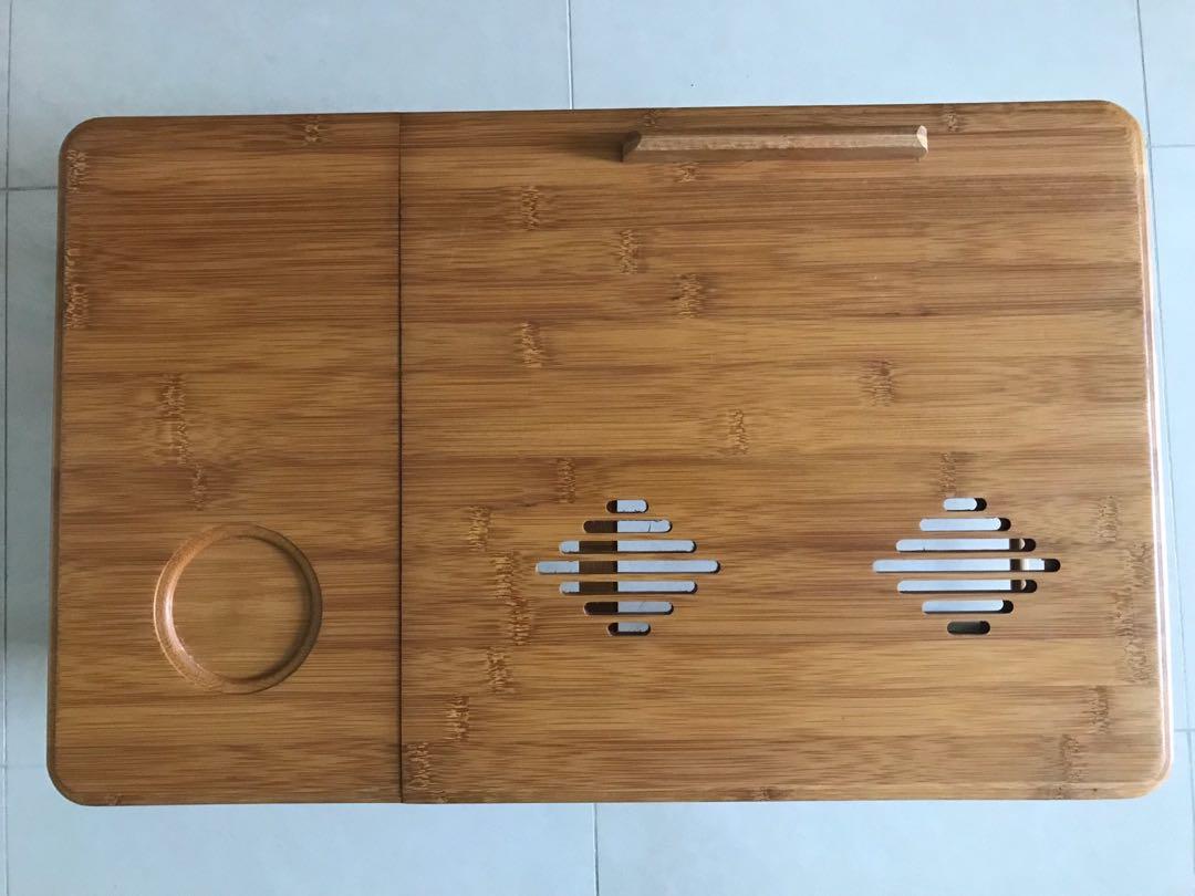 Wooden Foldable laptop stand, Furniture & Home Living, Furniture ...