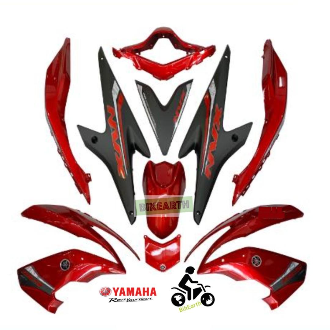 Yamaha Aerox NVX 155 Red/Black Original Bodykit, Motorcycles ...