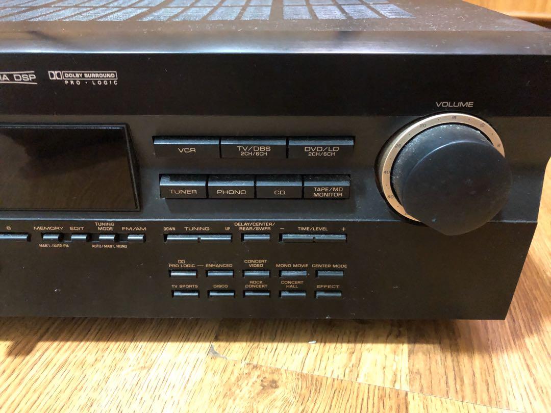 Yamaha amplifier av receiver htr-5130, Audio, Soundbars, Speakers & Amplifiers on Carousell