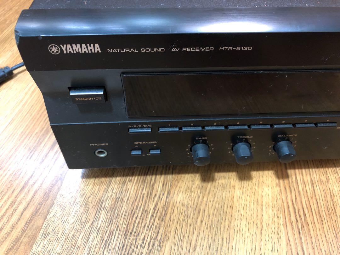Yamaha amplifier av receiver htr-5130, Audio, Soundbars, Speakers & Amplifiers on Carousell