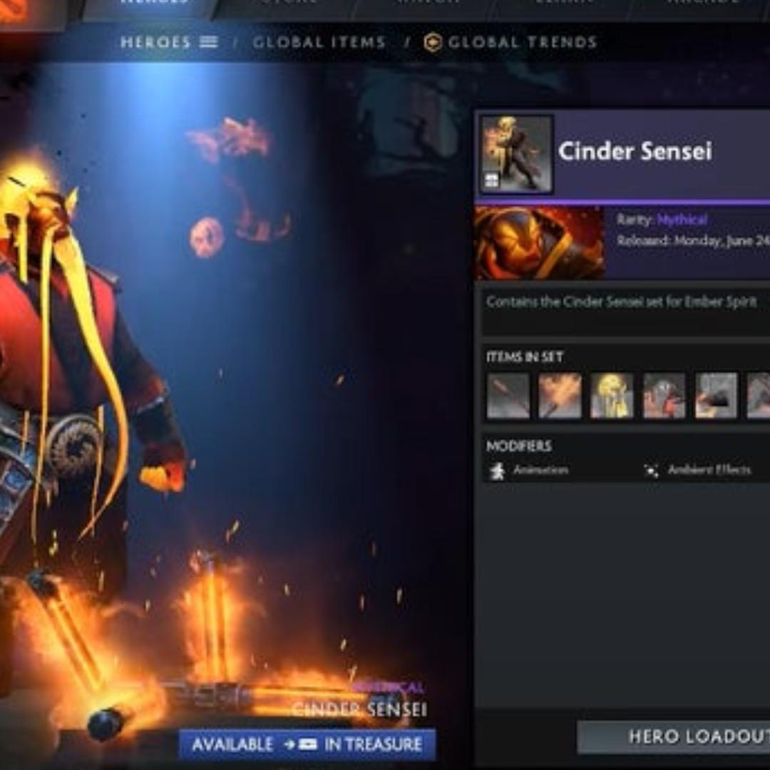 2019 Collectors Cache Very Rare Ember Spirit Cinder Sensei, Video ...