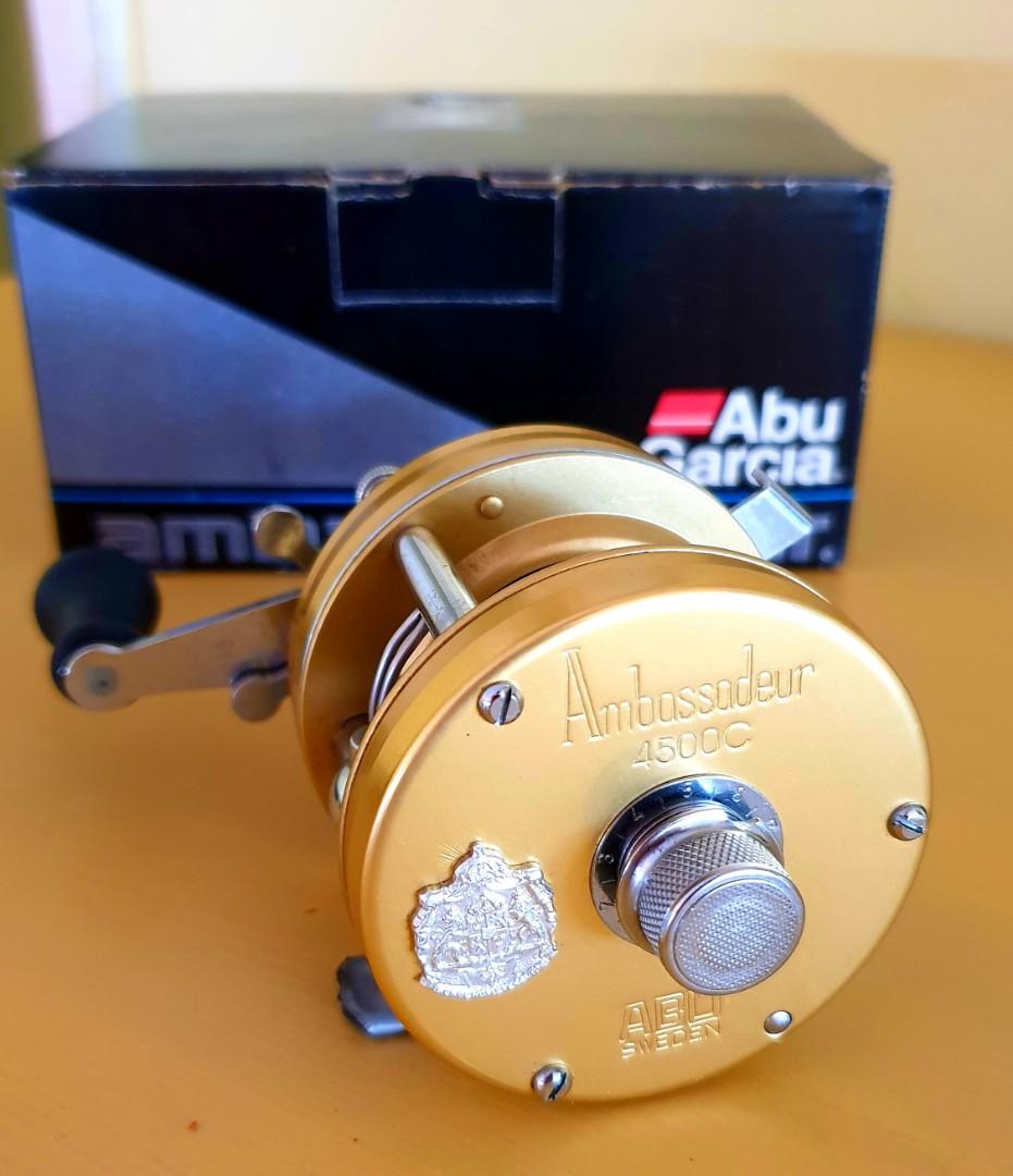 Abu Ambassadeur 4500 C Classic JDM version, Sports Equipment, Fishing ...