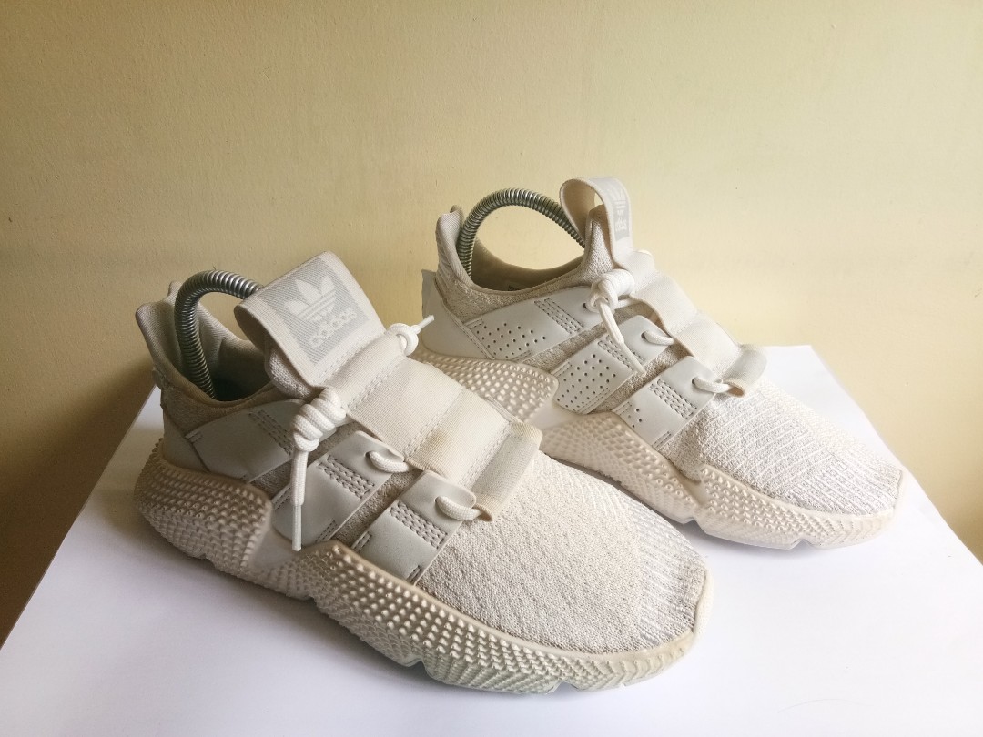 Adidas Prophere 'Triple White', Women's Fashion, Footwear, Sneakers on ...