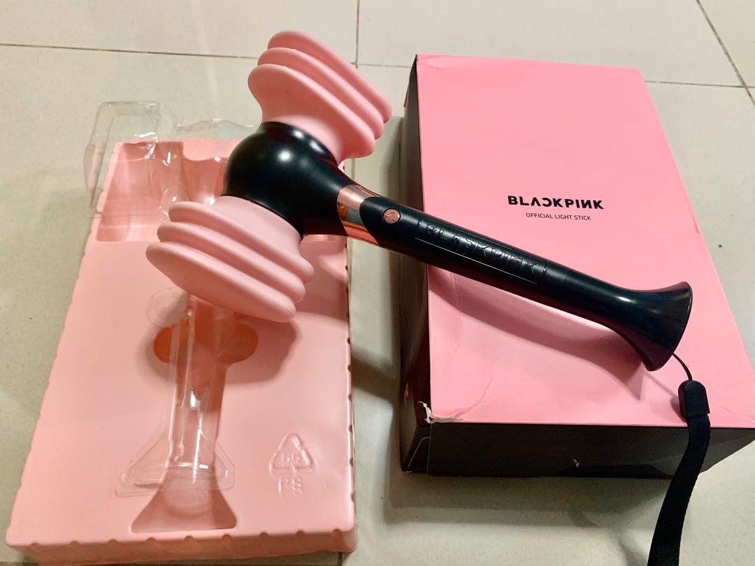 Blackpink hammerbong official lightstick, Hobbies & Toys, Memorabilia ...