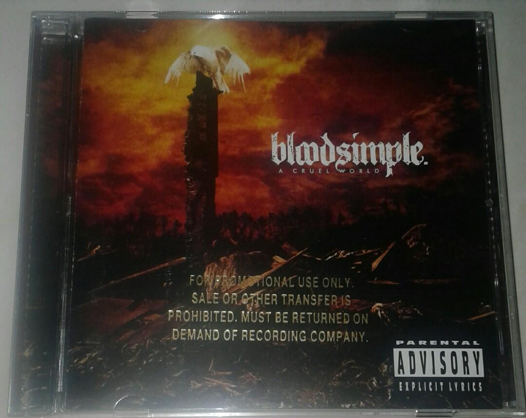Bloodsimple - A Cruel World, Hobbies & Toys, Music & Media, CDs & DVDs ...