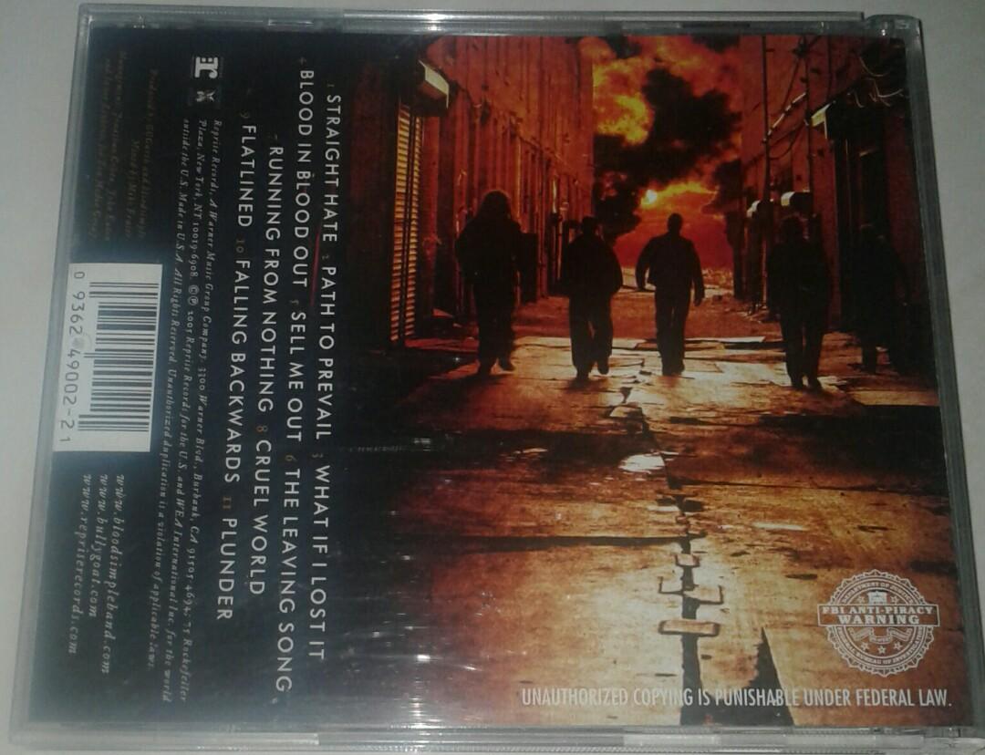 Bloodsimple - A Cruel World, Hobbies & Toys, Music & Media, CDs & DVDs ...