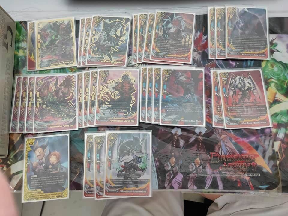 Buddyfight Deck astrodragon and dragoblood sect, Hobbies & Toys, Toys ...