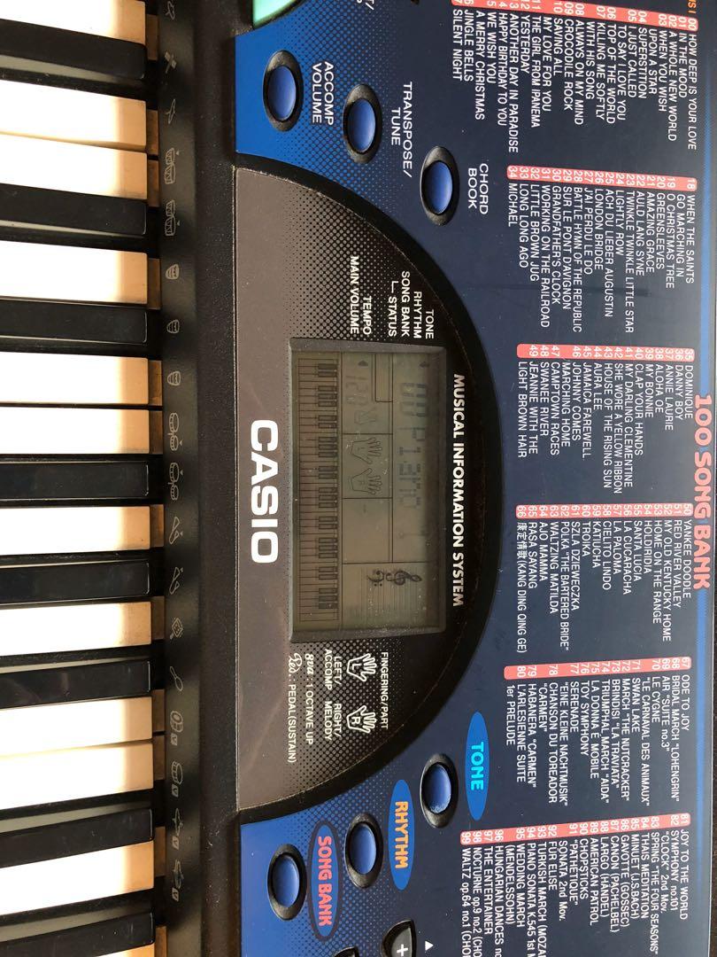 CASIO KEYBOARD WITH STAND, Hobbies & Toys, Music & Media, Musical ...